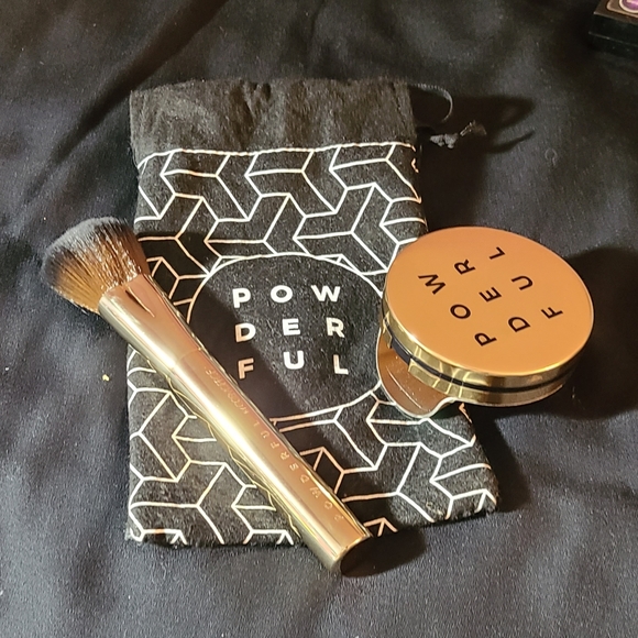 Powderful | Makeup | Be Powerful Custom Gold Bronzer Compact And Brush ...